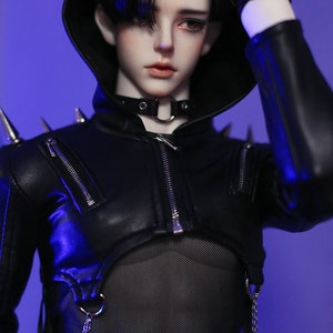 Cool Punk Boy Doll Clothes 1/3 Bjd Clothes Ucnle Doll Clothing for 68 ...