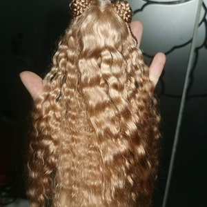 Mohair Wig,popovy Sisters Wig,bjd Doll Wigs,echo Town Wig,metis Doll ...