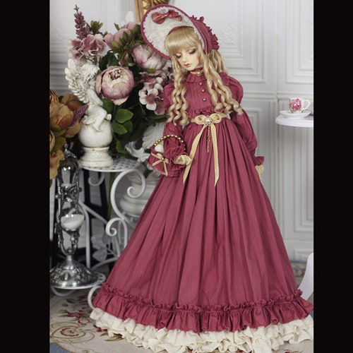 Doll Dress 1/3 1/4 Bjd Clothes for - Etsy