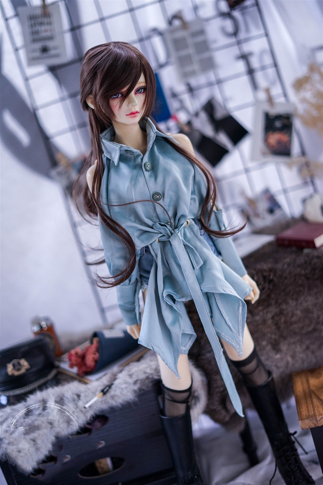 SD BJD MSD Clothes for Dolls 1/4 1/3 Doll Shirt Pink Green Boy - Etsy