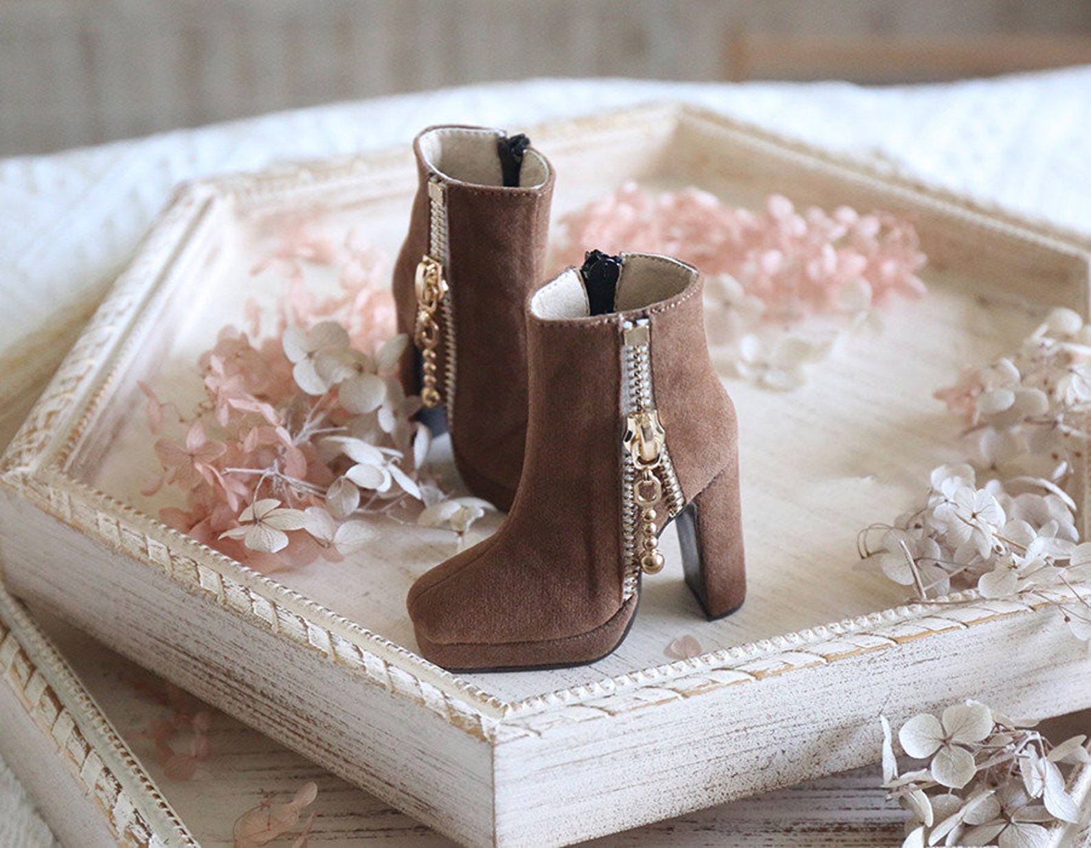 Fashion Doll Shoes High Heel Doll Boots 1/3 BJD Shoes for | Etsy