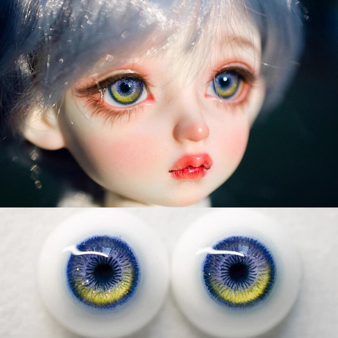 1/3 1/4 1/6 Bjd Eyes Blue Doll Eyes Resin Eyesbjd Eyes 10mm - Etsy