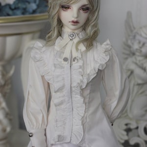 Custom Bjd Clothes,bjd Formal Dress,white Long Sleeve Shirt Pants for 1 ...
