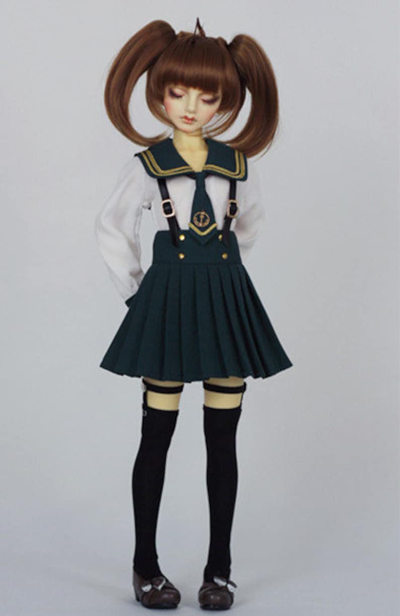 Custom Doll Clothes School Uniform Doll Clothing 1/3 Bjd Clothes ...