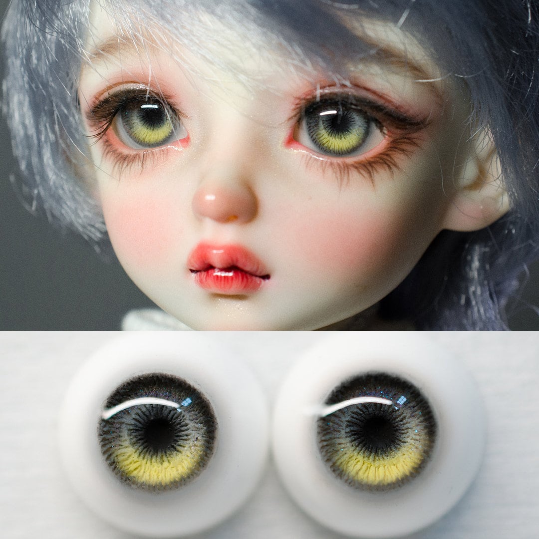 Realistic Doll Eyes,craft Eyes Resin Eyes,1/3 1/4 1/6 Bjd Eyes 10mm ...