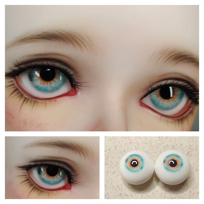 5 Colors Realistic Doll Eyes Safety Eyes 1/3 1/4 1/6 Bjd - Etsy