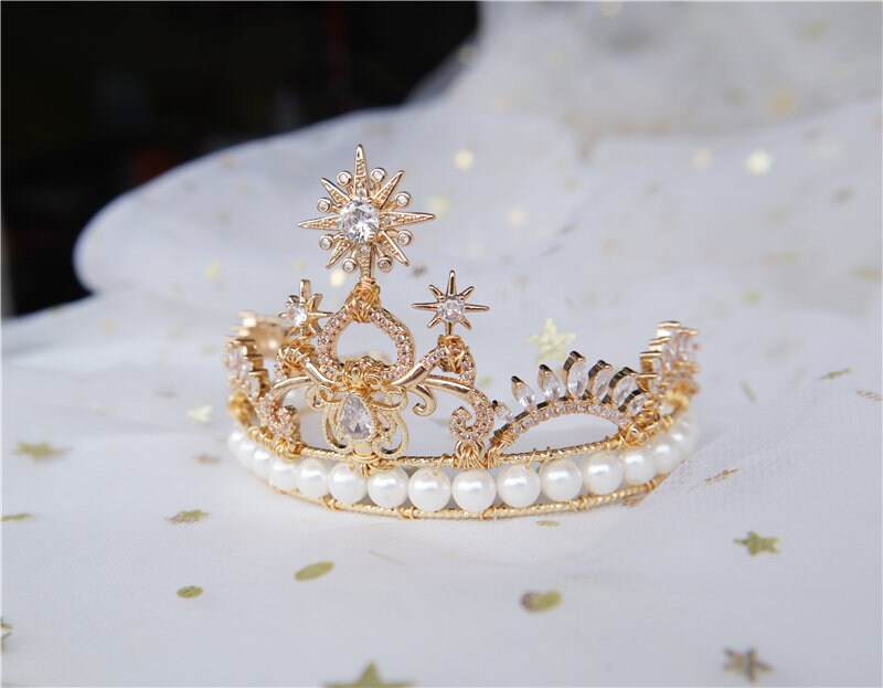 Miniature Queen Crown Doll Crown for Blyth Doll and 1/3 1/4 1/6 Bjd ...