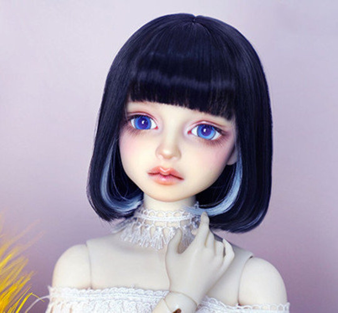 8 Colors Girl Doll Wig,short Wig 1/3 1/4 1/6 Bjd Wig for Doll ...