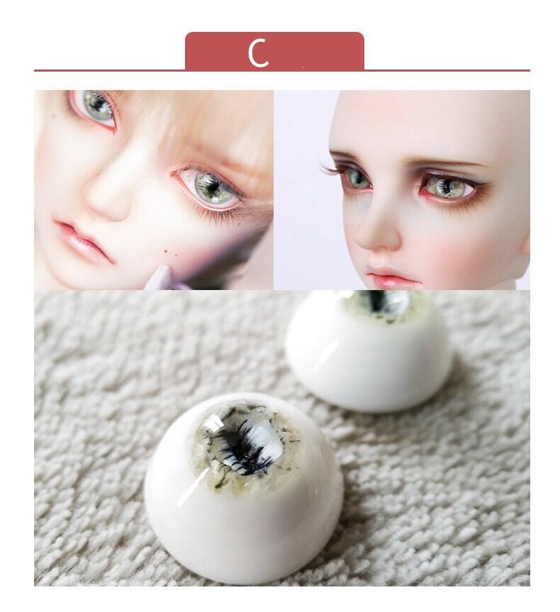 Realistic Doll Eyes,safety Eyes,resin Eyes,toy Eyes,toy Eyes,1/3 1/4 1/ ...