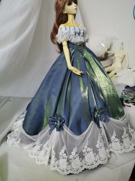 Doll Dress BJD Doll Clohtes for 1 4 1 3 Big Girl Doll fashion Doll Clothing Bjd Dress Etsy UK