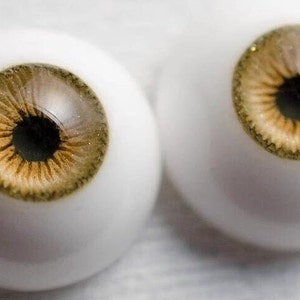BJD Ball Jointed Doll Eyes,realistic Eyes Craft Eyes,yellow Safety Eyes ...