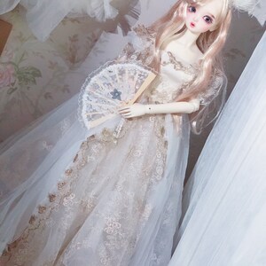 Customize Doll Dress 1/4 1/3 Bjd Clothes for Sd/sdgr/smart Doll/mdd/msd ...