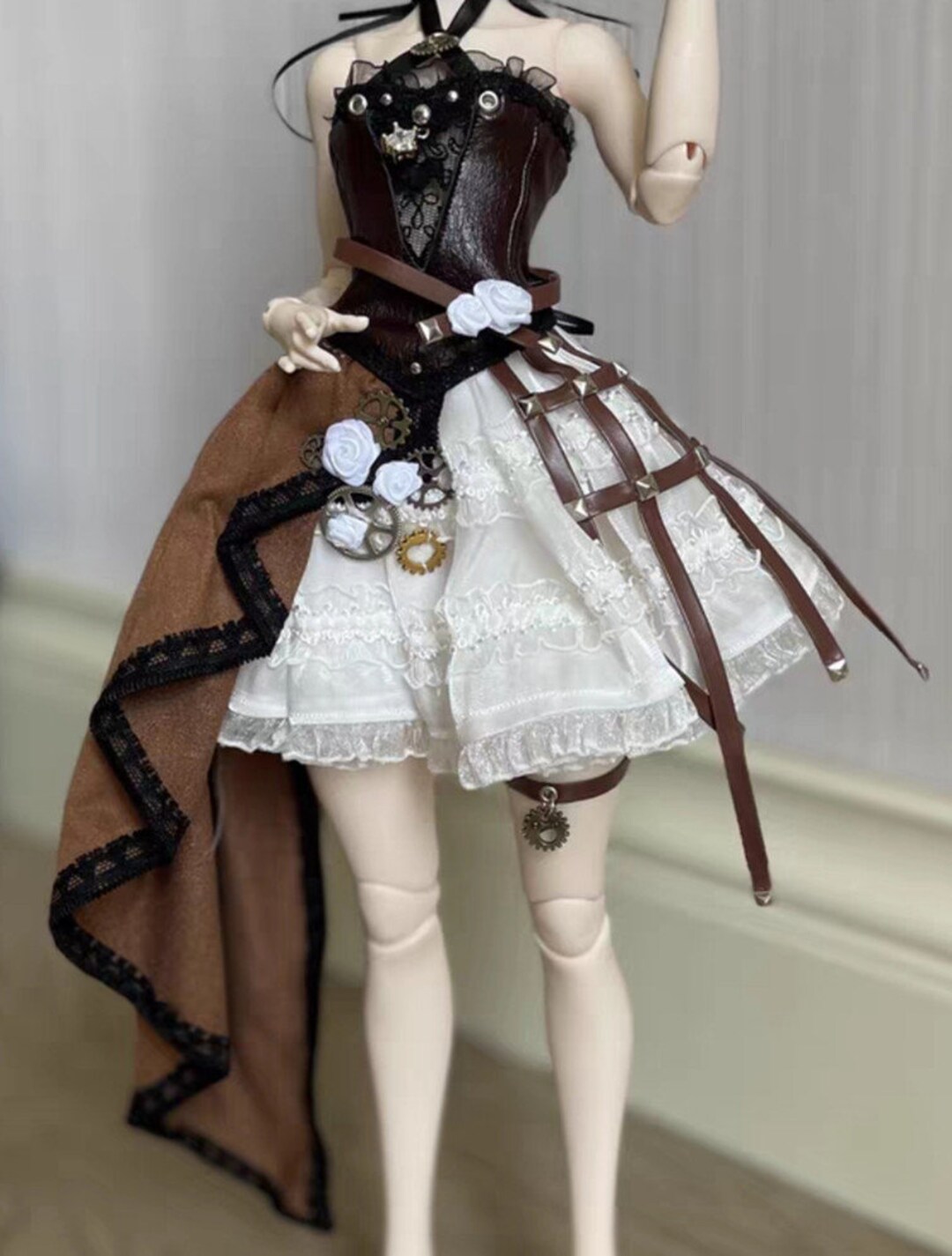 Cool Steampunk-inspired Doll Dress - Custom Doll Clothes for Girl/boy ...