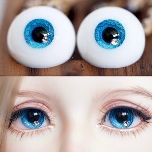 Blue Safety Eyes,realistic Resin Doll Eyes,8mm - 20mm Bjd Eyes for Ob11 ...