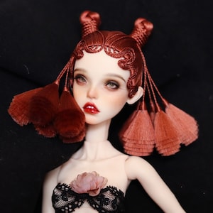 5 Colors Silk Wig for Popovy Sisters Dolls1/4 Bjd Doll - Etsy