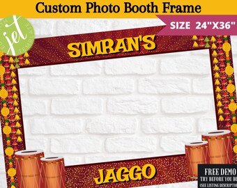 Punjabi Photo Booth Frame - Etsy