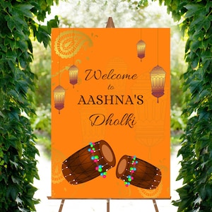 Dholki Sign, Wedding Dholki Sign, Punjabi Weddings, Pakistani Weddings ...