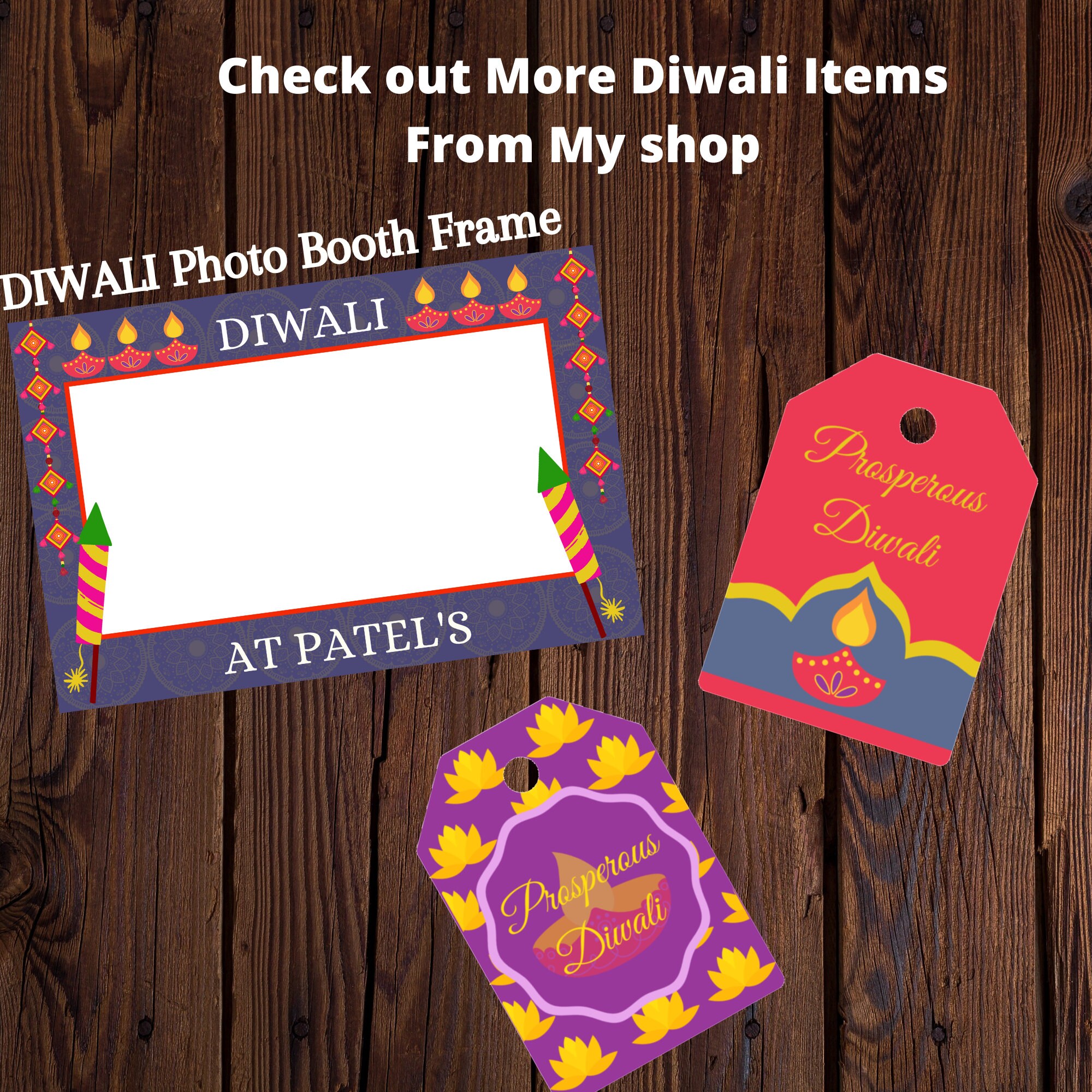 DIY Diwali Photo Booth Frame Photo Booth Props Festival - Etsy
