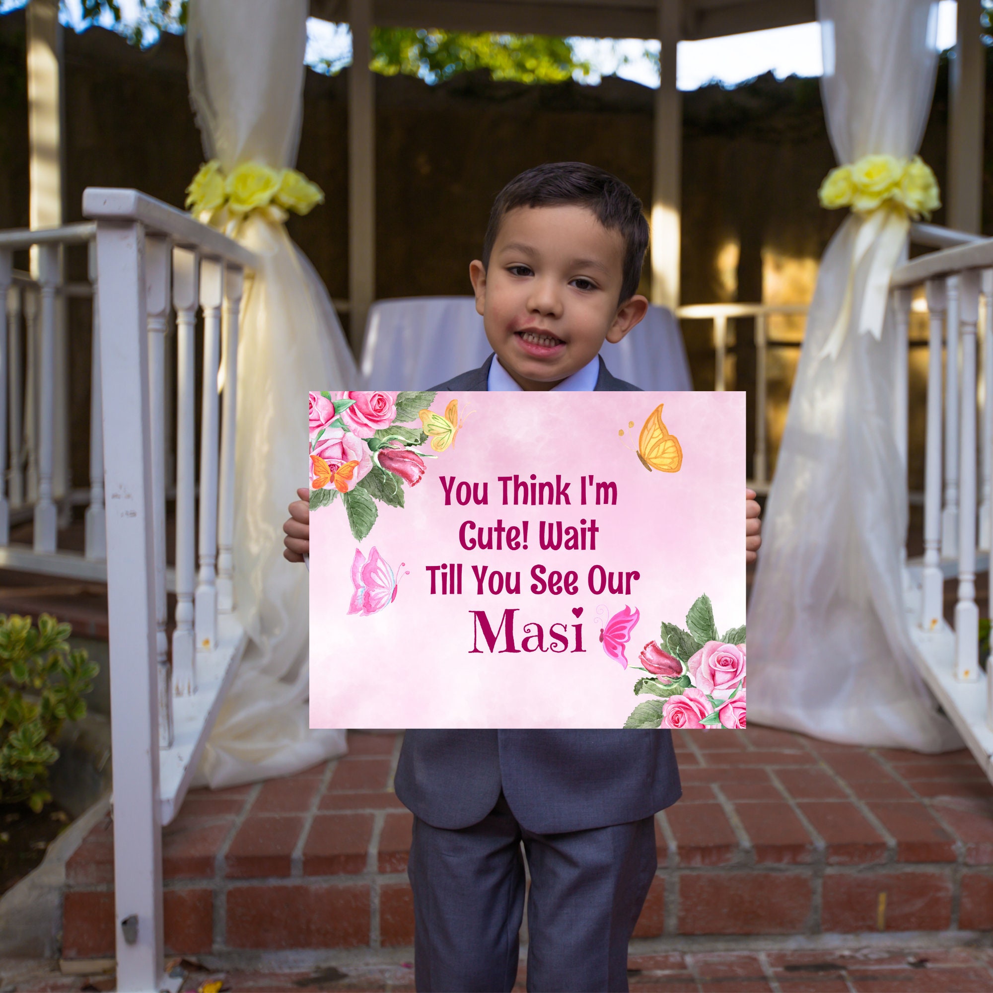 Kids/wedding Welcome Signs Entry Sign Indian Bridal Entry - Etsy