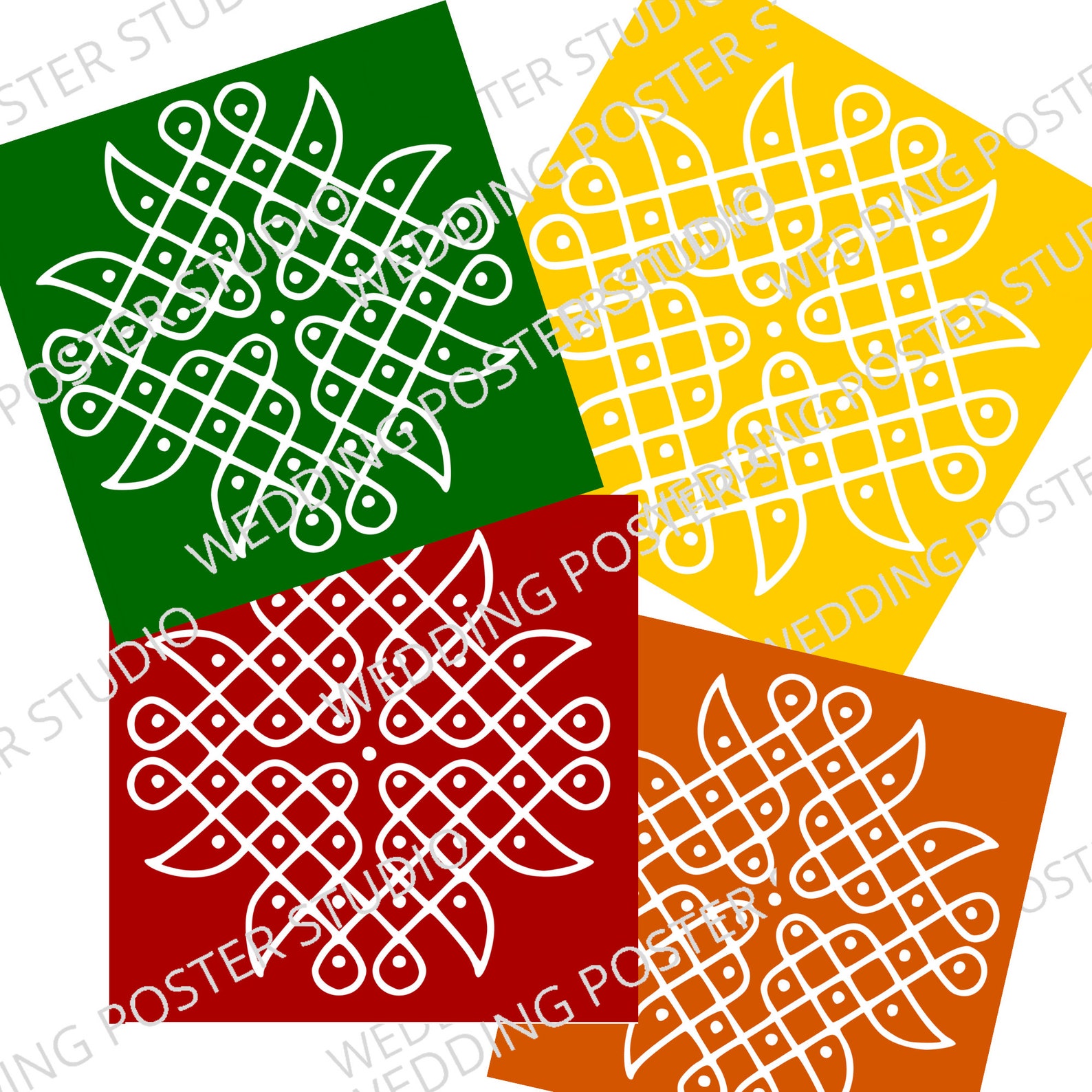 Buy Kolam Background Decor Digital File Indian Wedding Backdrop Online ...