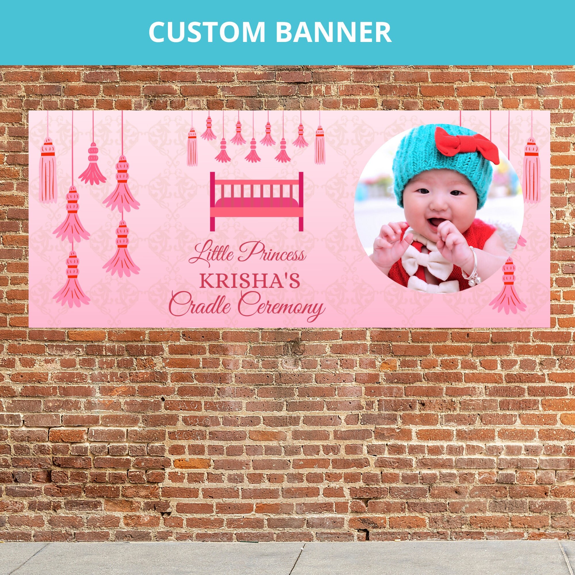 Custom Vinyl Banner Digital File for Various Occasions Desi - Etsy