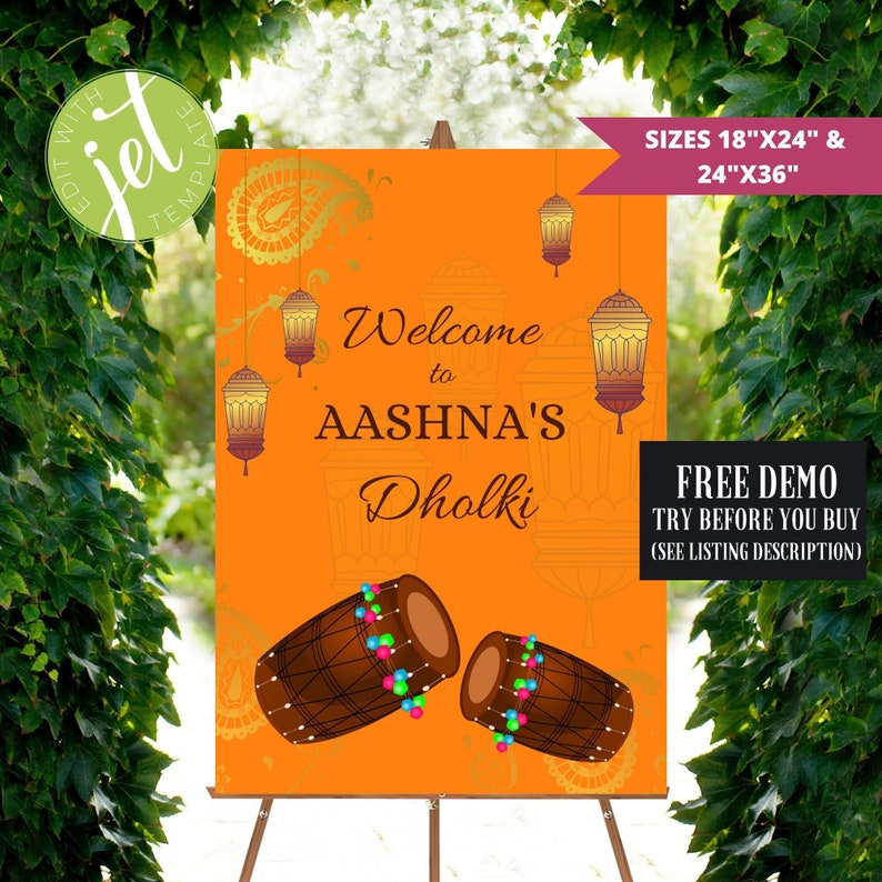 Dholki Sign Wedding Dholki Sign Punjabi Weddings Pakistani - Etsy