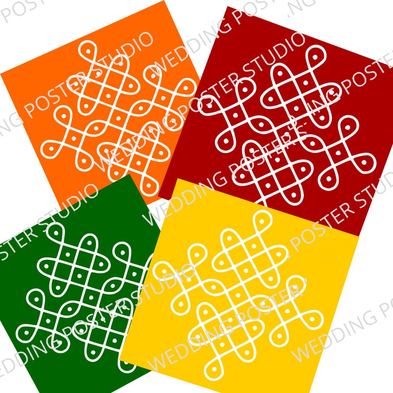 Kolam Background Decor Digital File Indian Wedding Backdrop - Etsy