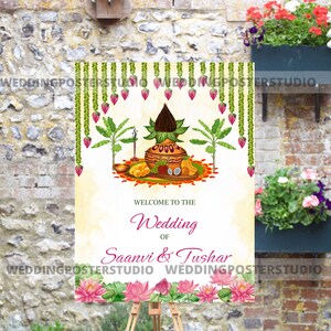 Grihapravesham Sign, Indian Housewarming Sign, Vastu Shanti Sign, Desi ...