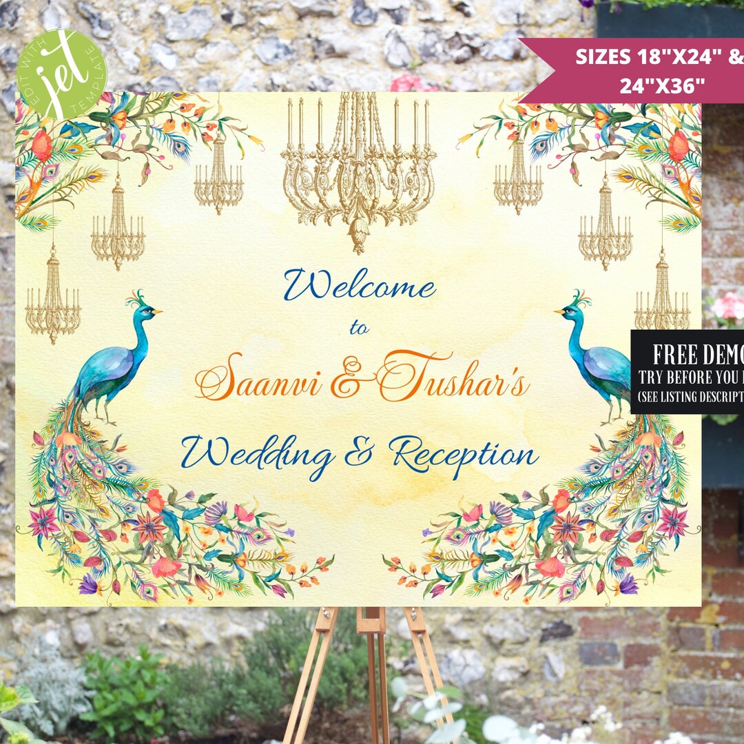 Haldi Sign, Wedding/reception Welcome Sign, Housewarming Sign, Hindu ...
