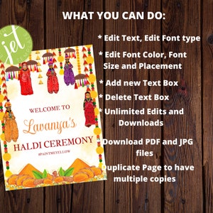 Haldi Sign, Haldi Welcome Sign, Vatna Sign, Maticoor Sign, Gaye Holud ...