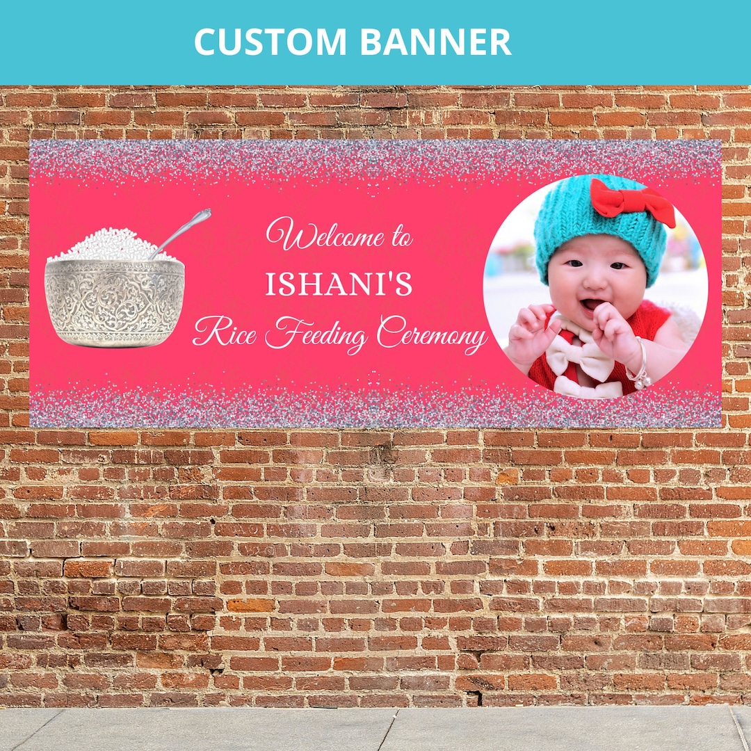Custom Vinyl Banner Digital File for Various Occasions, Desi Events ...