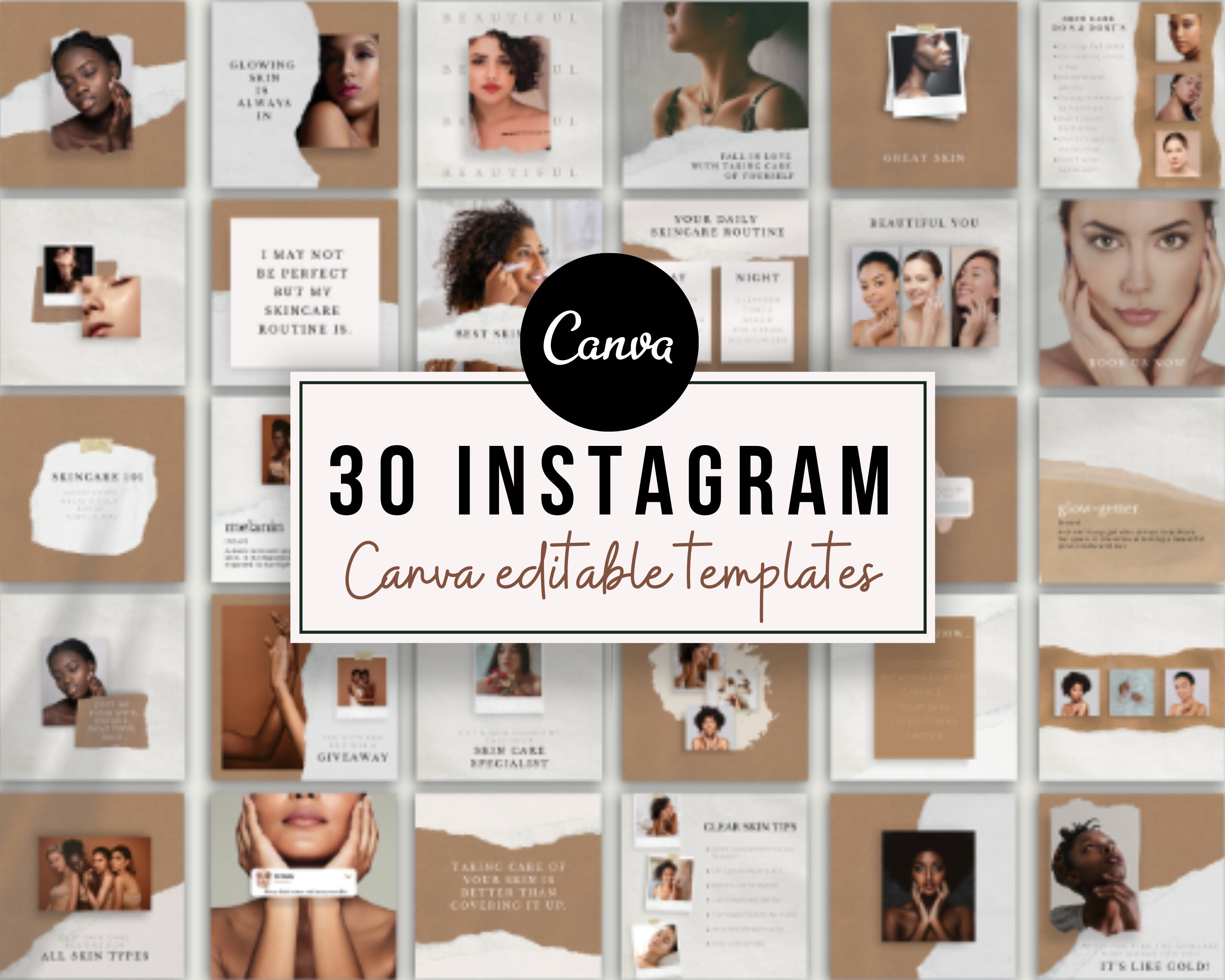Canva Editable Templates For Social Media Instagram Templates For 