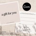 Etsy Gift Card Gift Certificate Template Editable Gift Card - Etsy