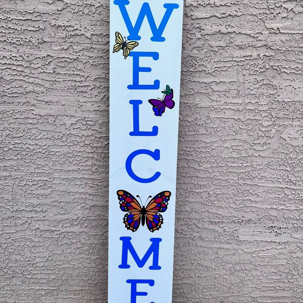 Butterfly Porch Leaner - Etsy