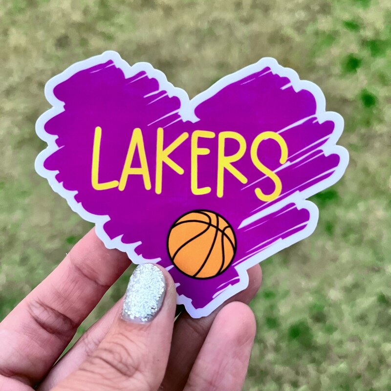Lakers Stickers - Etsy