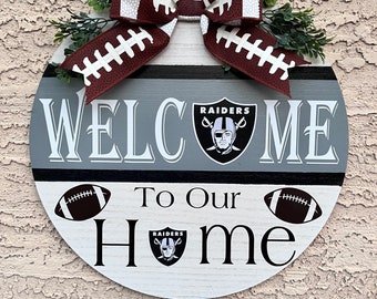 Raiders Round Sign - Etsy