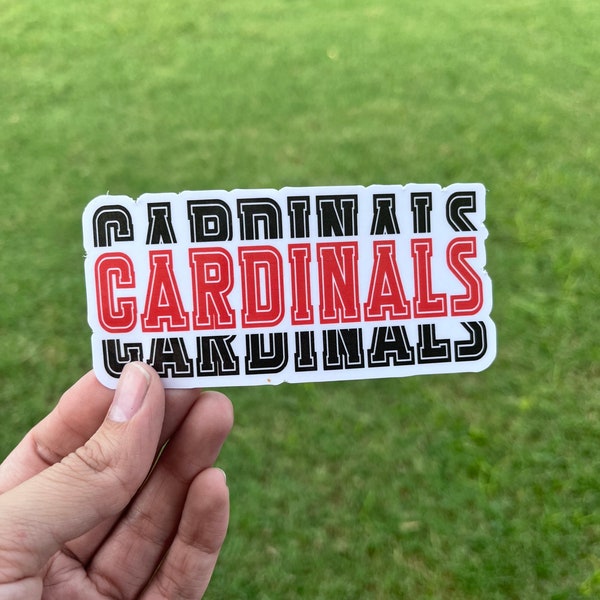 Cardinal Decal - Etsy