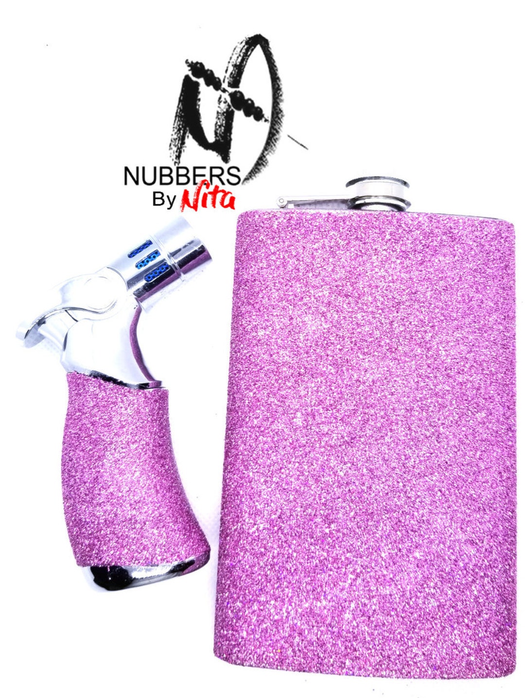Candy Coated Torch and Flask Set - Etsy