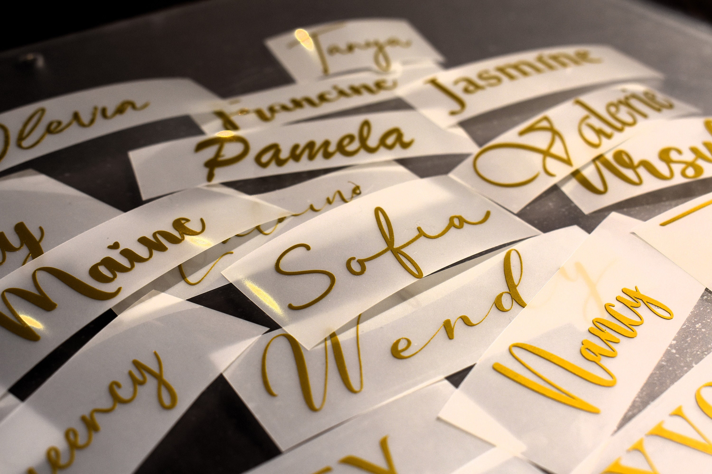 Personalized Name Sticker Tumbler Decal Name Sticker Word - Etsy