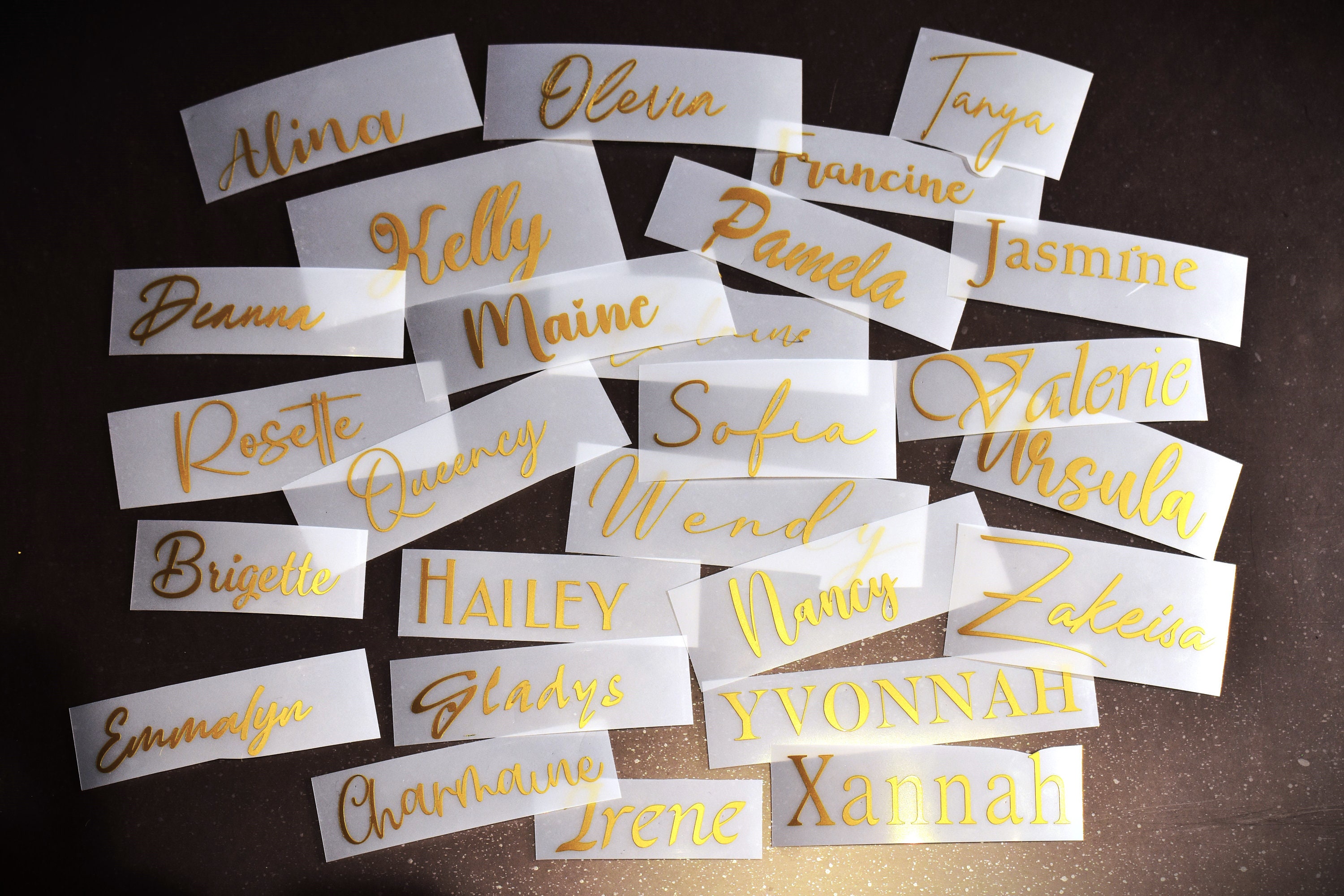 Personalized Name Sticker Tumbler Decal Name Sticker Word - Etsy