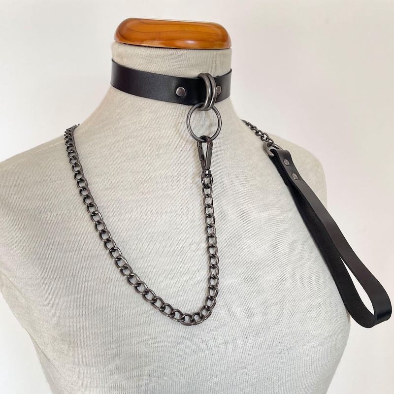Human Collar and Leash - Etsy