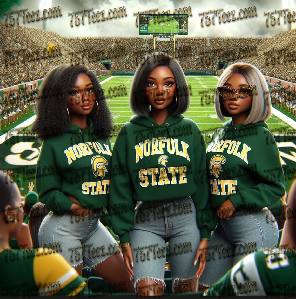 Norfolk State University Digital File PNG and JPG. HBCU Graphics - Etsy