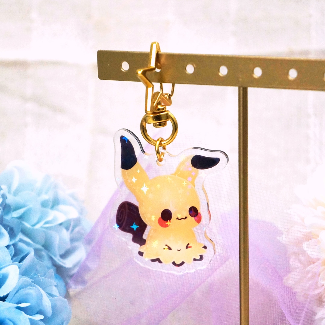 Pikachu Acrylic Charm - Etsy