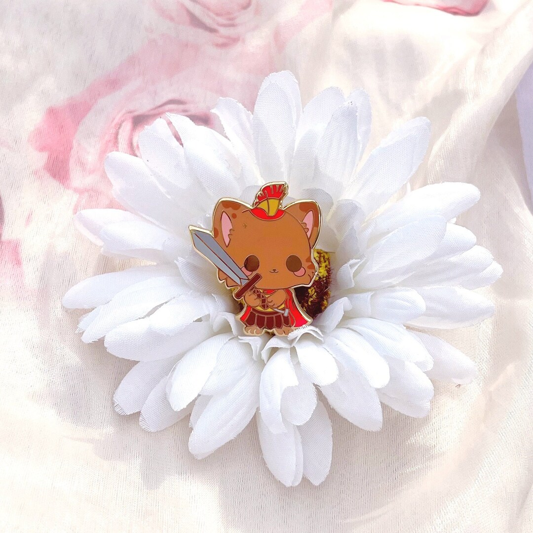 Neko Ares Enamel Pin - Etsy
