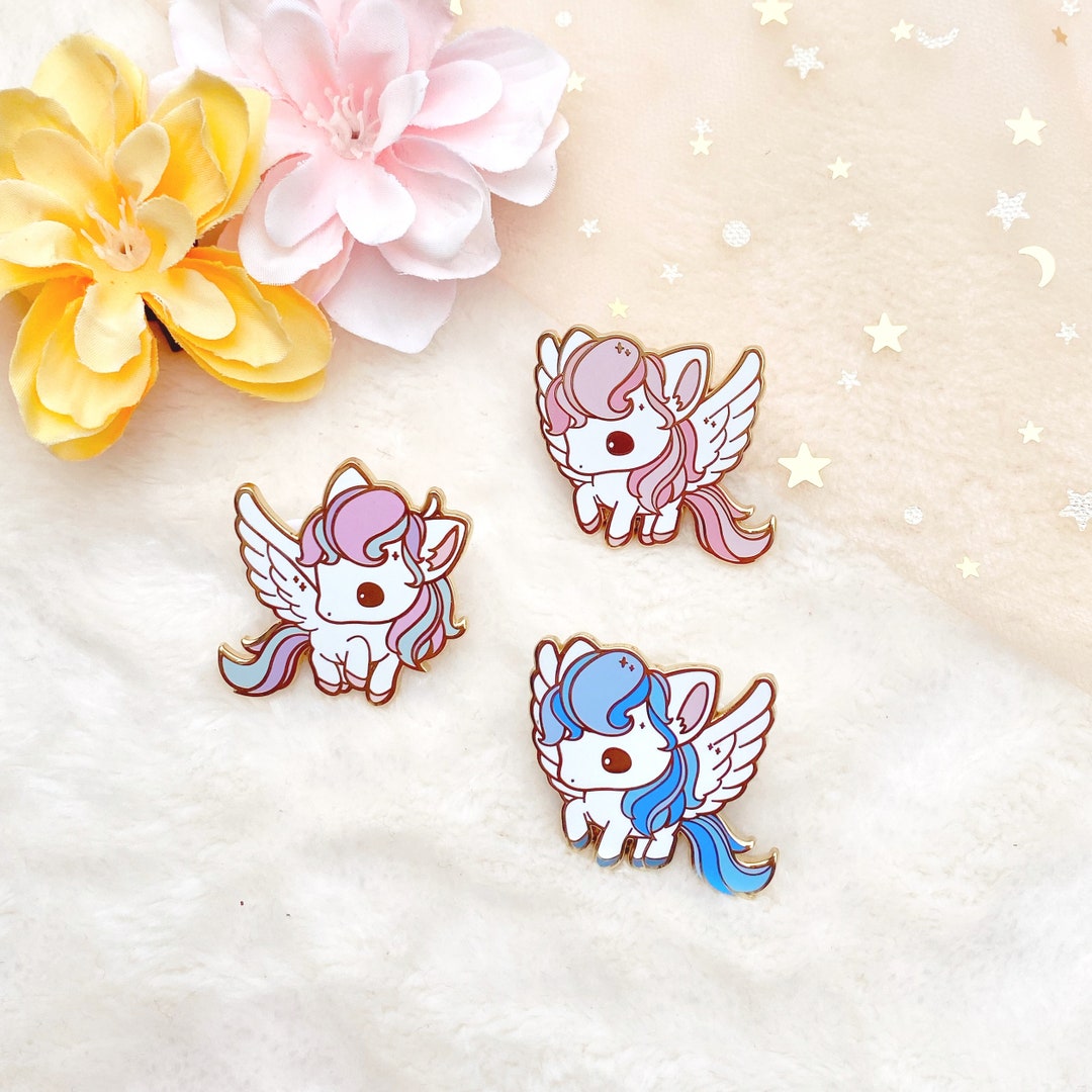 Myths Pegasus Enamel Pin - Etsy