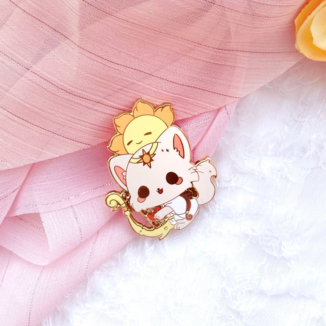 Neko Apollo Enamel Pin - Etsy