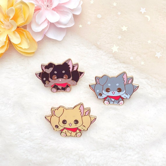 Myths Cerberus Enamel Pin | Etsy