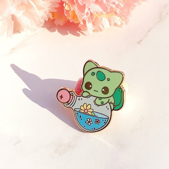 Bulbasaur Potion Enamel Pin - Etsy