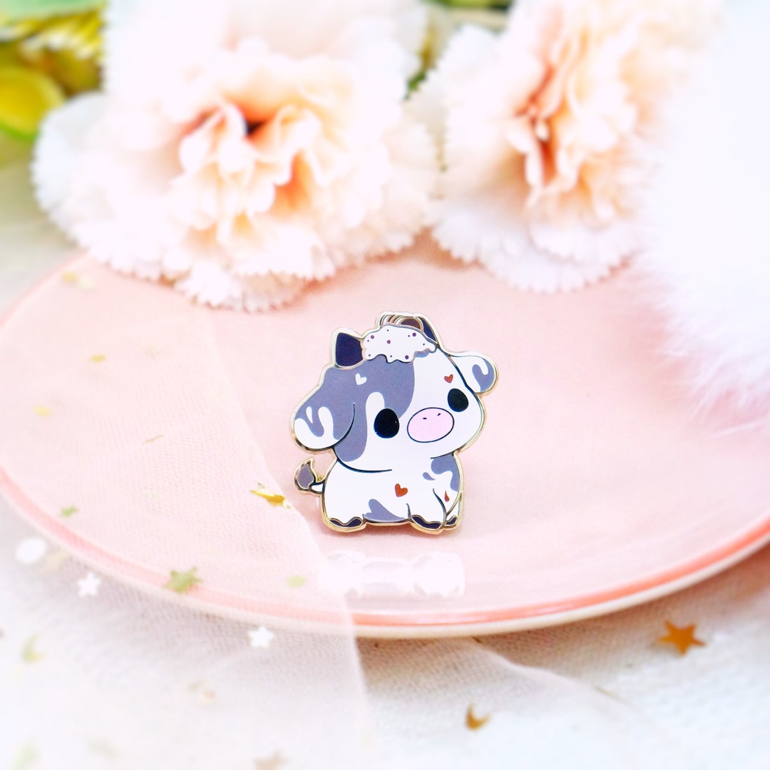 Dairy Friends - Cookie & Cream Enamel Pin - Etsy