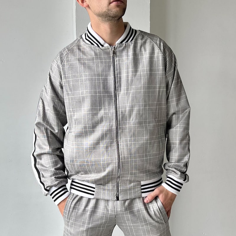 Tartan Tracksuit - Etsy